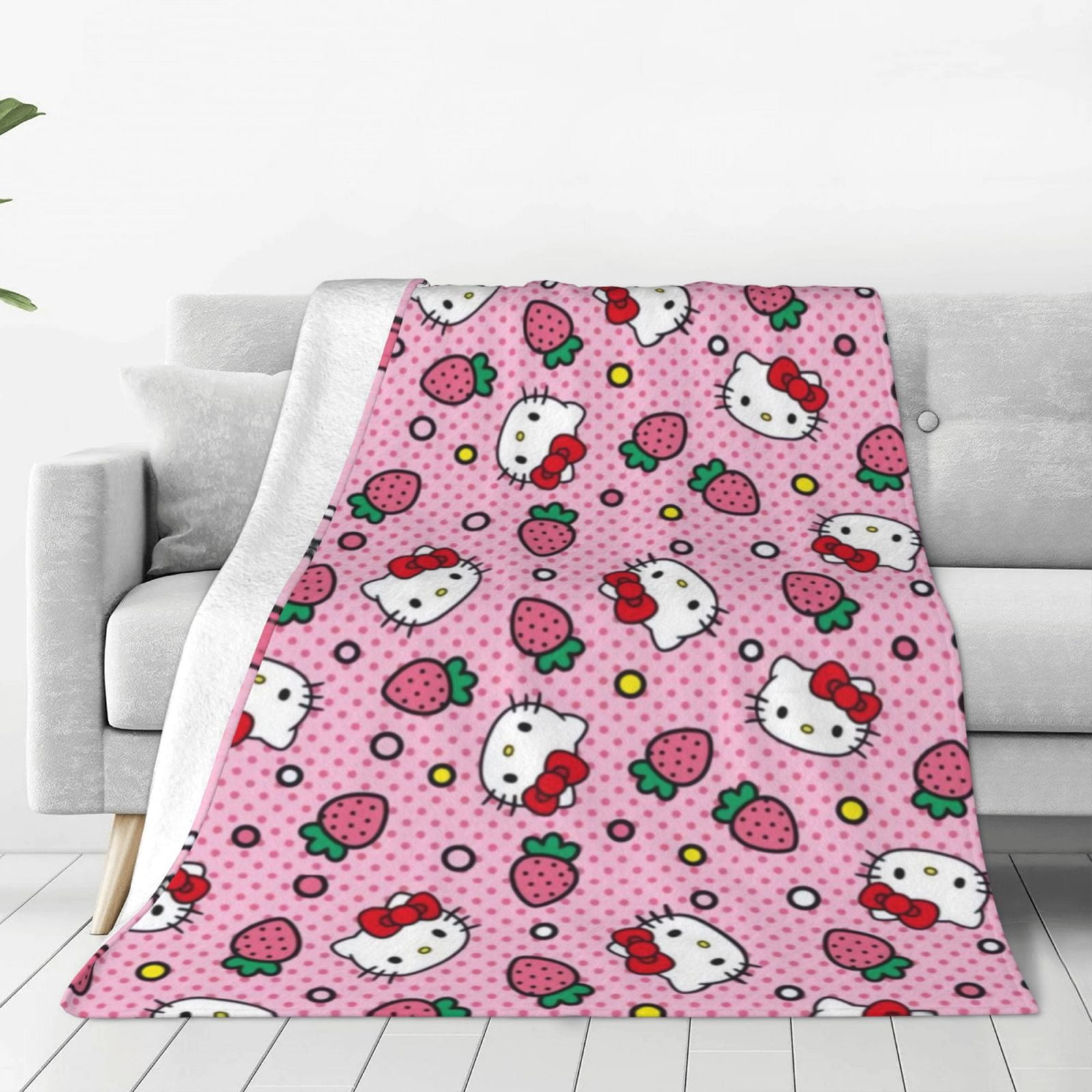 Click here for Zhitrades Hello Cartoon Kitty Ultra-Soft Micro Fle... prices