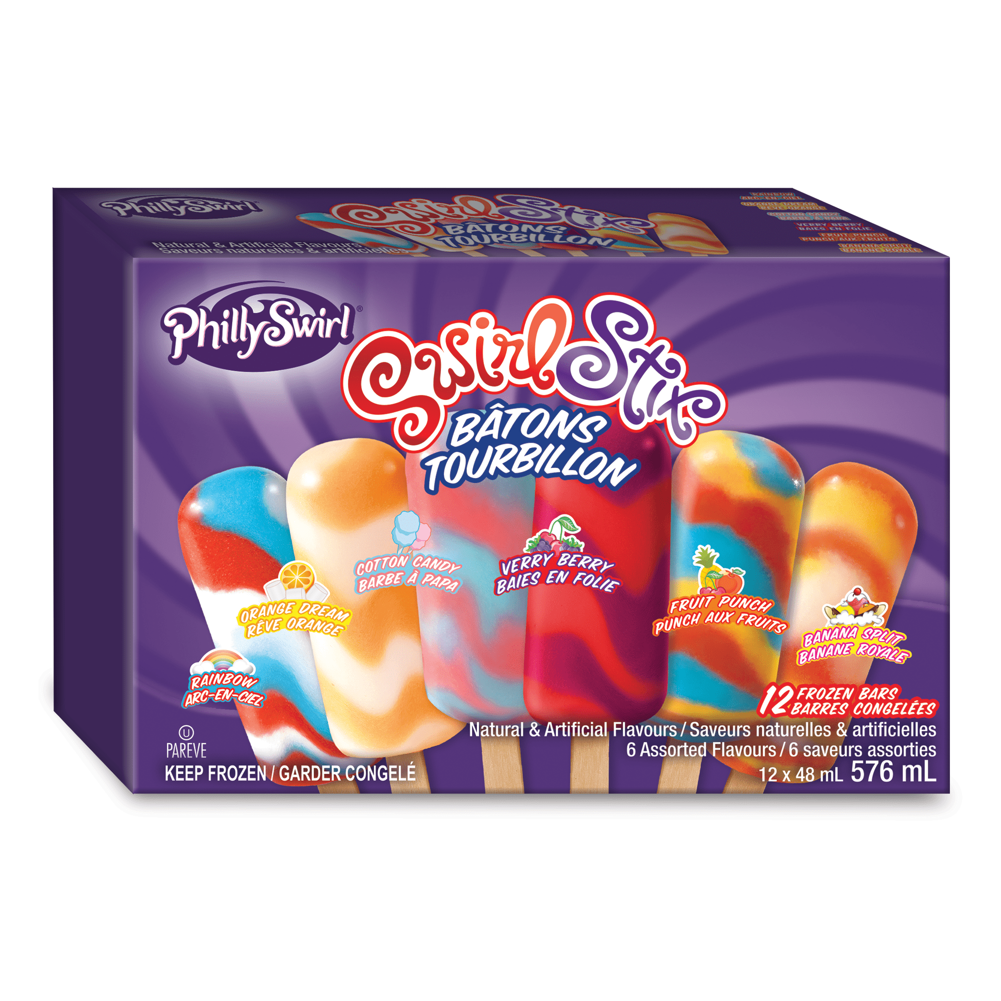 Popsicle Brand Swirl
