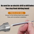 Seamless Double Headed Skirting Nails – Non-Marking 2-Sided Fasteners ...
