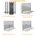 Dog Proofer No-Dig Dog Fence, Up to 50 Ft Length / 24" Height - Walmart.com