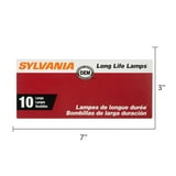 SYLVANIA 3157NA/4157NA Long Life Miniature Bulb, (Pack of 10) - Walmart.com