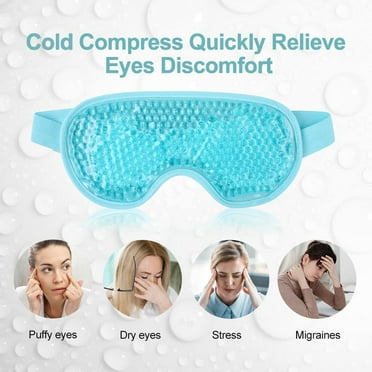 Eye See Cooling Eye Mask, Dry Therapy Relief for Headaches, Sinus, Cold ...