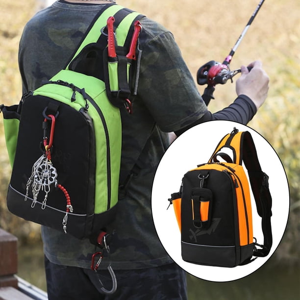 Gazechimp Chest Bag Fishing Chest Pack Shoulder Bag Outdoor Hiking Camp ...