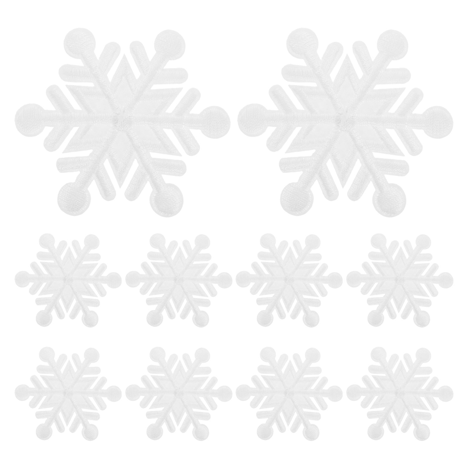 Click here for Miangastore 10pcs Christmas Snowflake Embroidered... prices