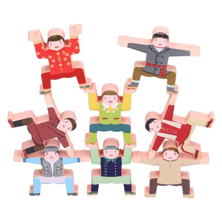 Stacking Balance Block, Eco-Friendly Wooden Interactive Balancing ...