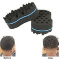 Hair Twist Sponge Brush Two Sides Dread Dreading Wave Twisting Foam ...