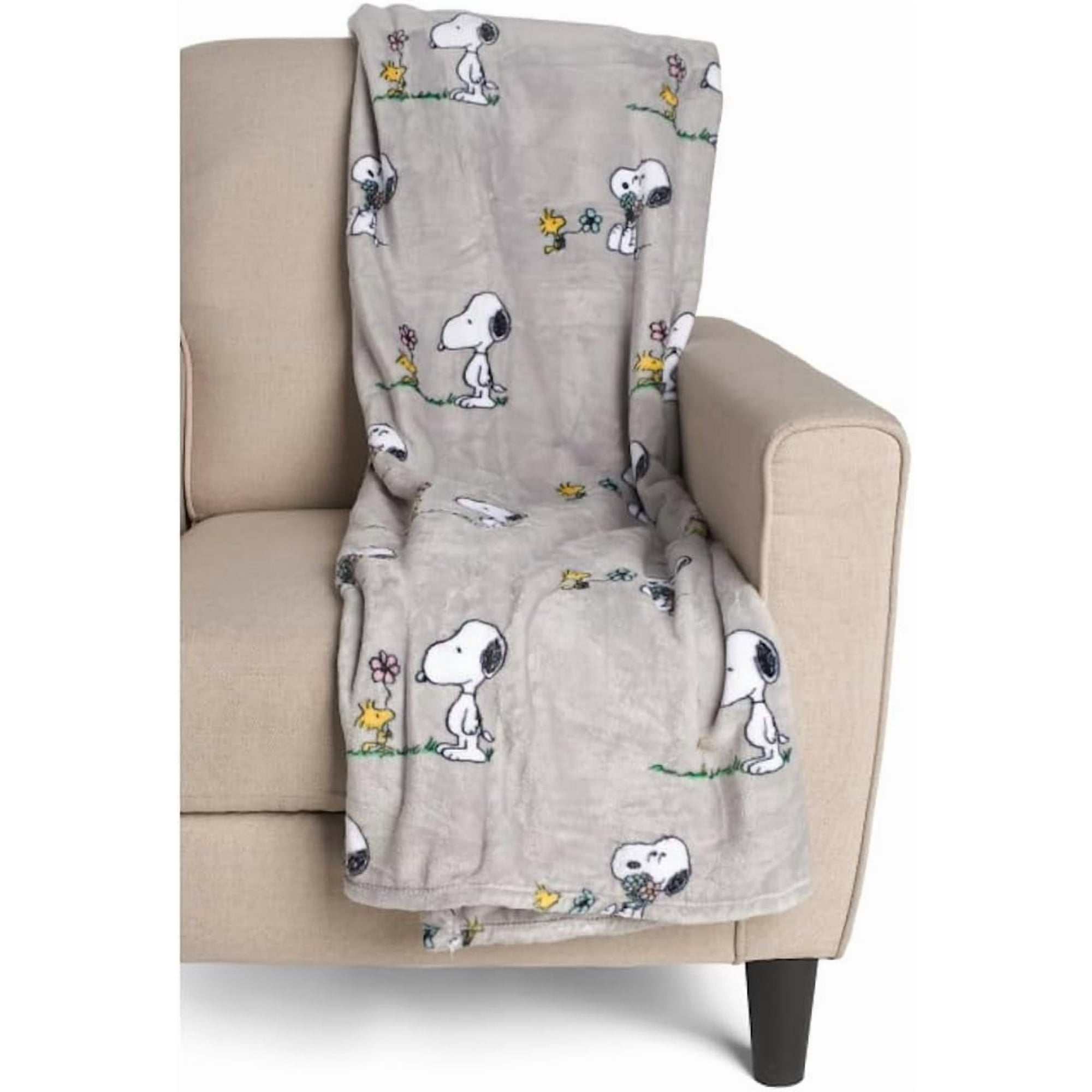 Click here for Kljhyu Peanuts Gang & Woodstock Spring Flowers Vel... prices