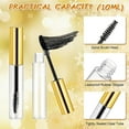 40 Pieces 10 ml Empty Mascara Tubes Eyelash Wand Refillable Clear ...