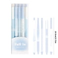 5 Pieces Elegant Color change Clickable Ballpoint Pen Set Point Great ...