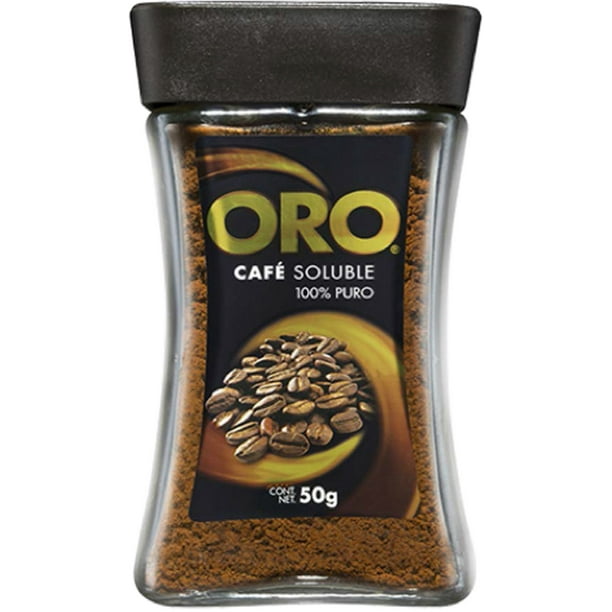 Cafe Oro de Puerto Rico Soluble, 50g, Medium Roast, Americano, Ground ...