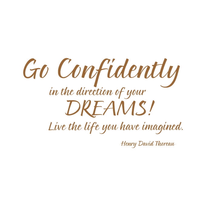Thoreau Quotes Go Confidently