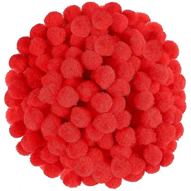 150 Pieces Craft Pom Poms Christmas Diy Fluffy Pom Poms Balls For ...