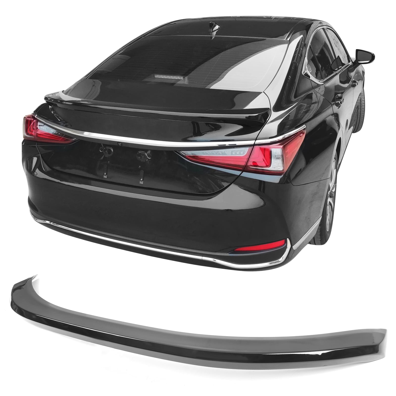 Ikon Motorsports Trunk Spoiler Compatible With 2019-2023 Lexus ES250 ...