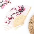 Antique Style Folding Hand Fan Dance Accessory, Chinese Traditional ...
