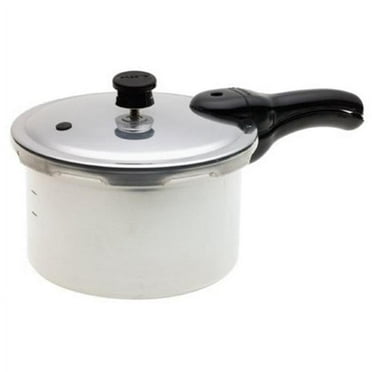 Presto 4-Quart Electric Aluminum Pressure Cooker 01241 with Heavy-gauge ...