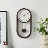 Better Homes & Gardens 7.8" Quartz Modern Indoor Pendulum Clock, Easy ...