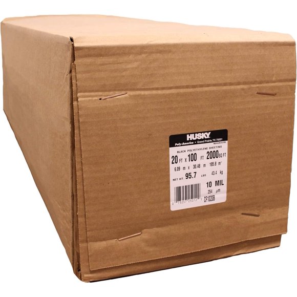 10 Mil Plastic Sheeting