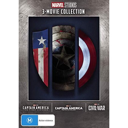 Captain America: 3-Movie Collection (Captain America: The First Avenger ...