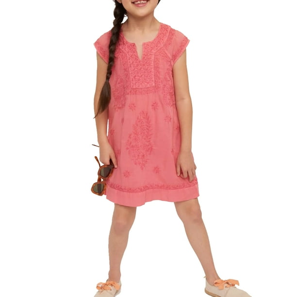 Roberta Roller Rabbit Girls Faith Dress 4 Years Fruit Dove - Walmart.com
