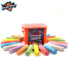 Mini Sidewalk Chalk 60/Pkg-Assorted Colors - Walmart.com