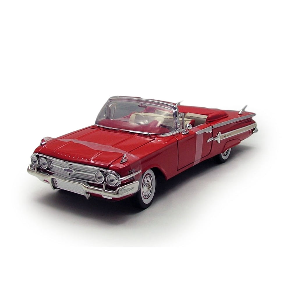 1960 Chevy Impala, Red - Motormax 73110 - 1/18 scale Diecast Model Toy ...