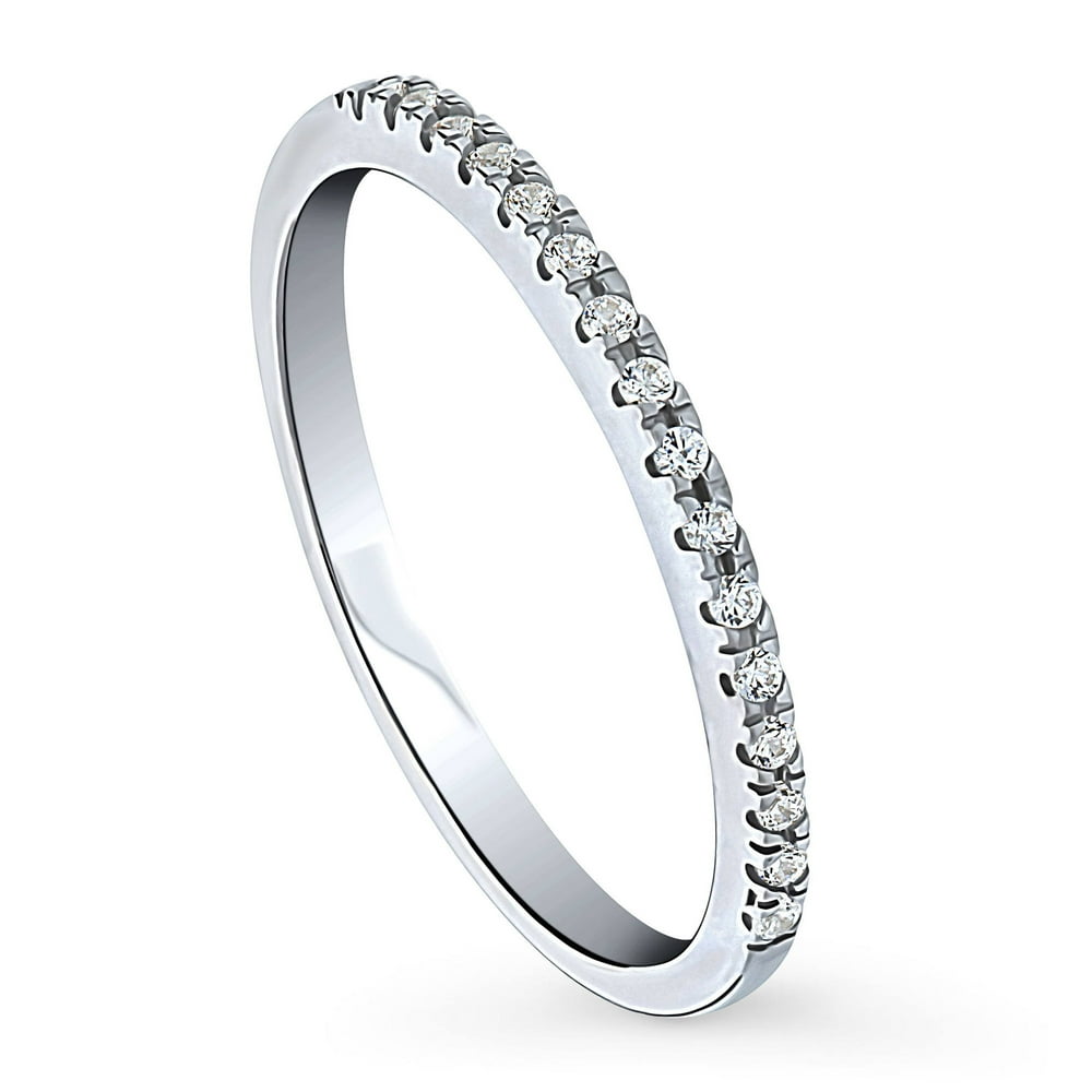 Berricle Berricle Rhodium Plated Sterling Silver Cubic Zirconia Cz