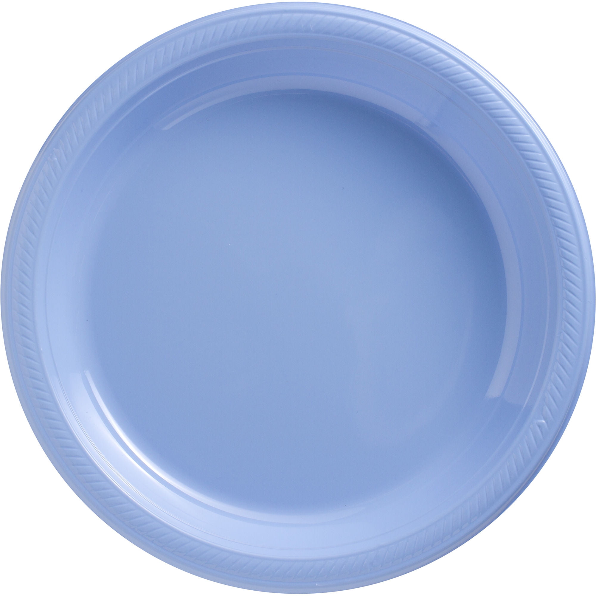 Amscan 630732.108 Pastel Big Party Pack Plastic, Blue Plates, 50 pieces ...
