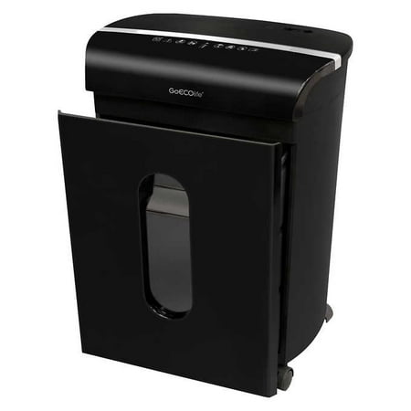 GoECOlife Limited Edition 10 Sheet Microcut Paper Shredder - Black ...