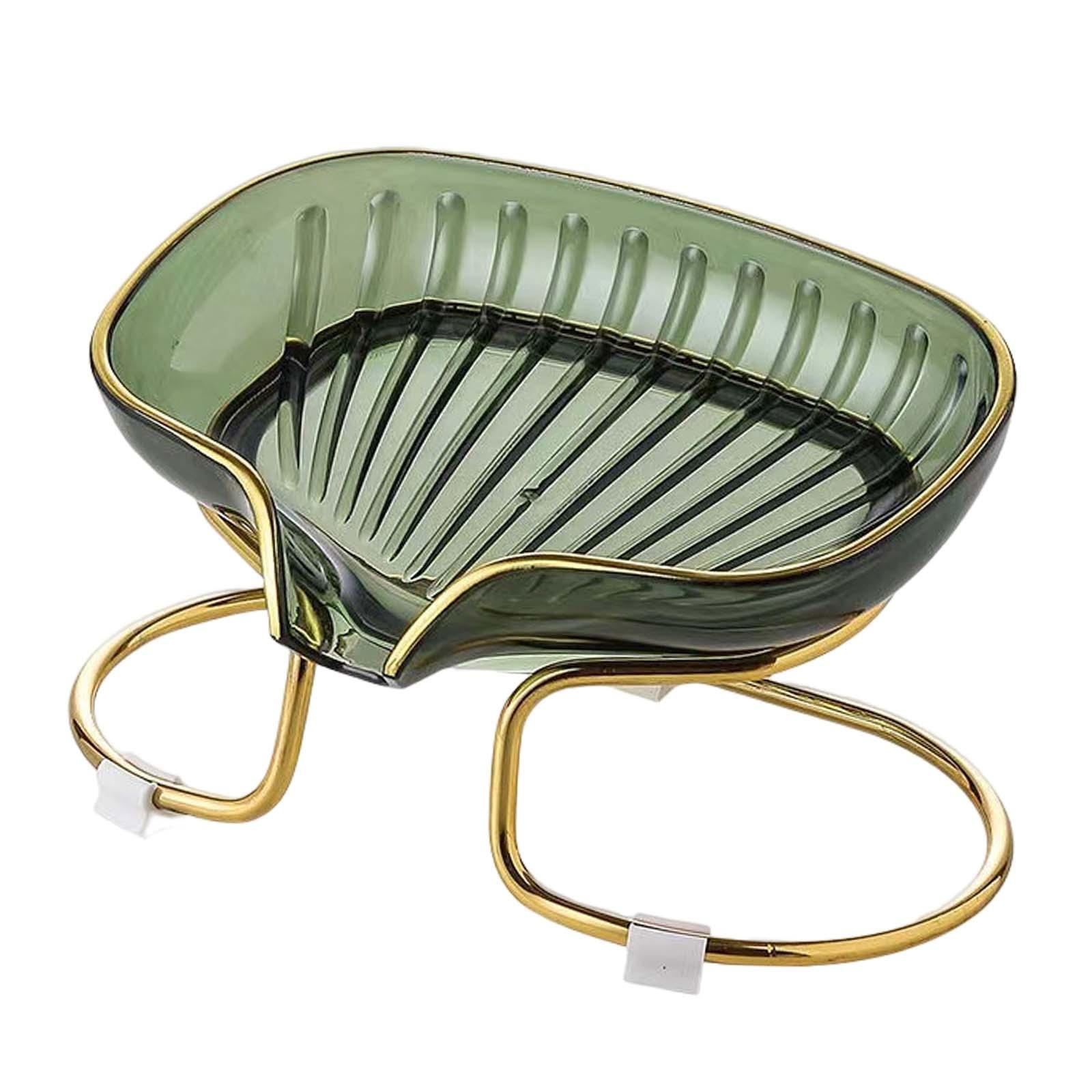 Self Draining Soap Dish, Soap Dish Holder, Soap Rack Soap Saver ...