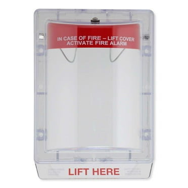 Free Shipping! Fire Alarm Pull Station Guard Less Horn - Walmart.com