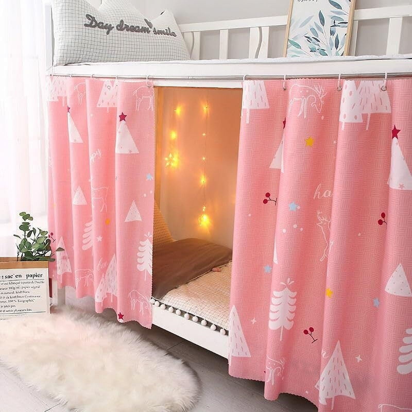 Click here for Li Xiao 2 Pieces Upper/Bottom Bunk Bed Curtains Do... prices