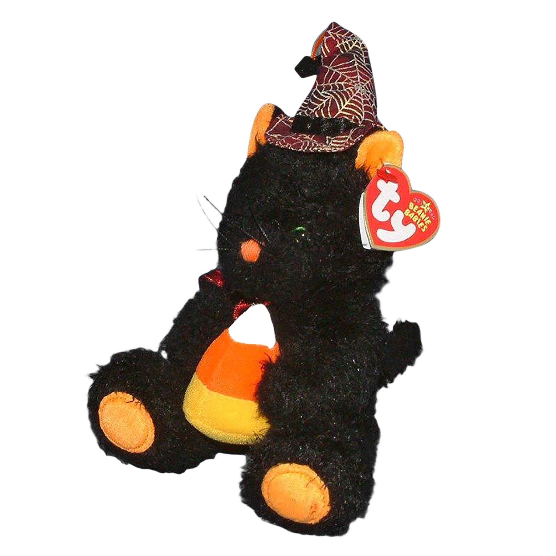 Ty Beanie Baby: Frightful the Cat | Stuffed Animal | MWMT's - Walmart.com