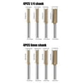 1/4inch Shank Industrial Extended Straight Blade Router Bit Slot ...