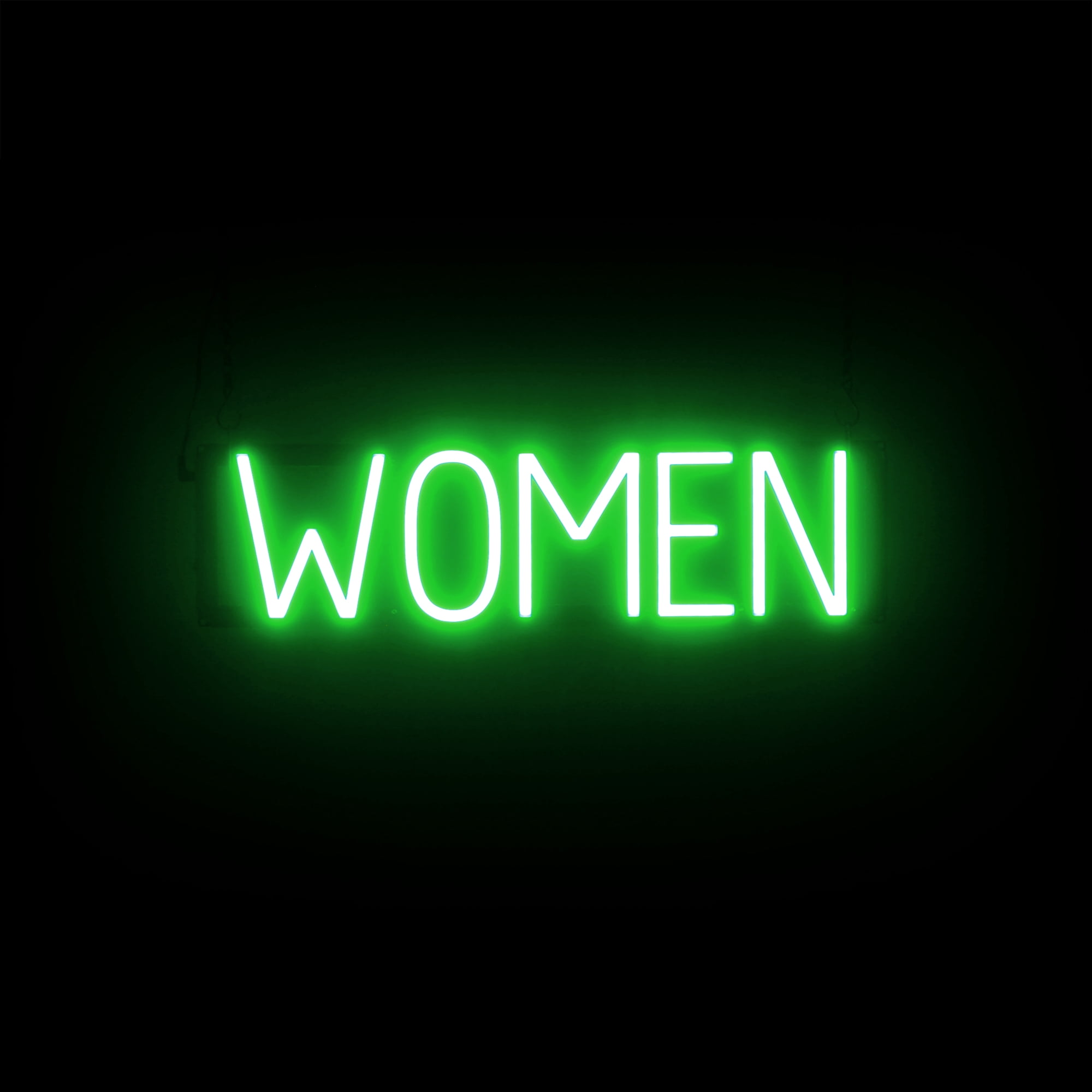 SpellBrite Neon-LED WOMEN Sign With Dimming Capability. LED Bathroom ...