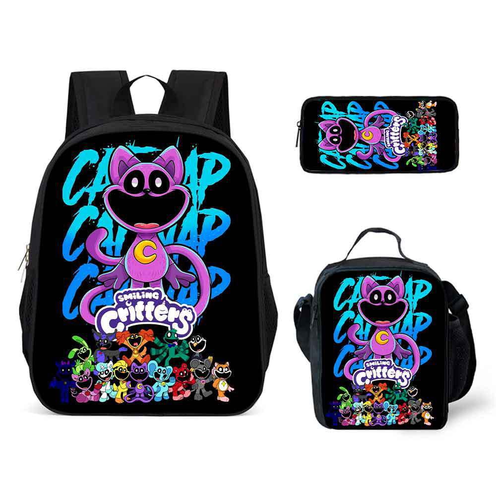 Click here for Smiling Critters School Bag Three-Piece Set Cartoo... prices