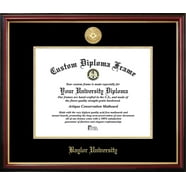 Baylor University 11" x 14" Gold Embossed Diploma Frame with Campus ...