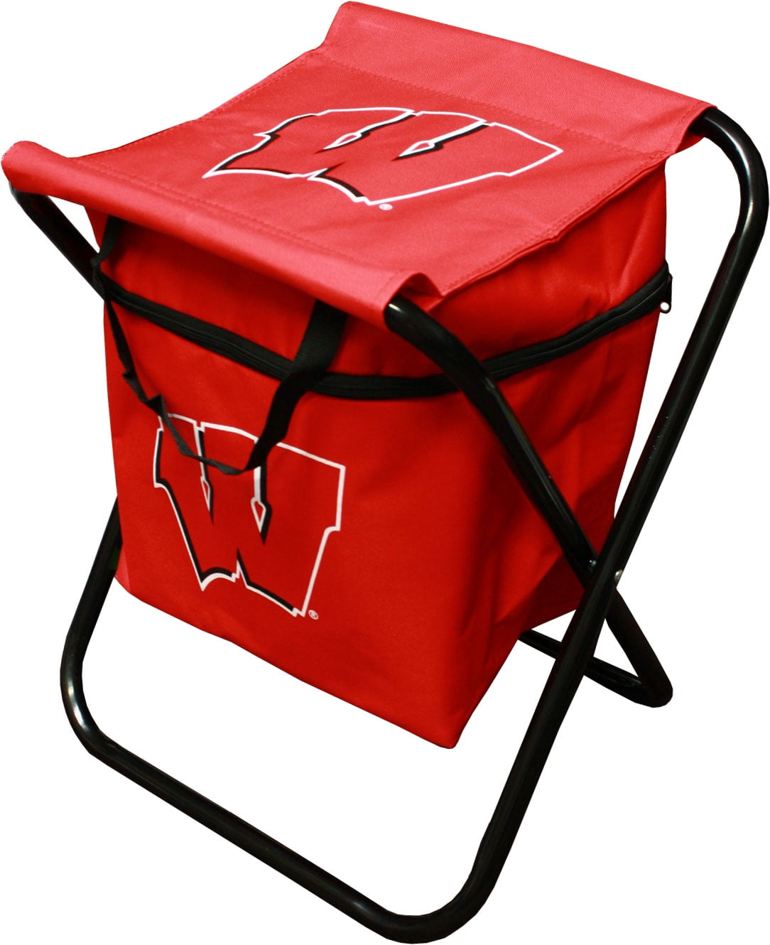 University of Wisconsin Badgers Logo Portable Folding Cooler Seat ...