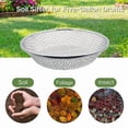 Soil Sifter for Gardening, Rock Sifter for 5gallon Bucket, Dirt Sifter ...