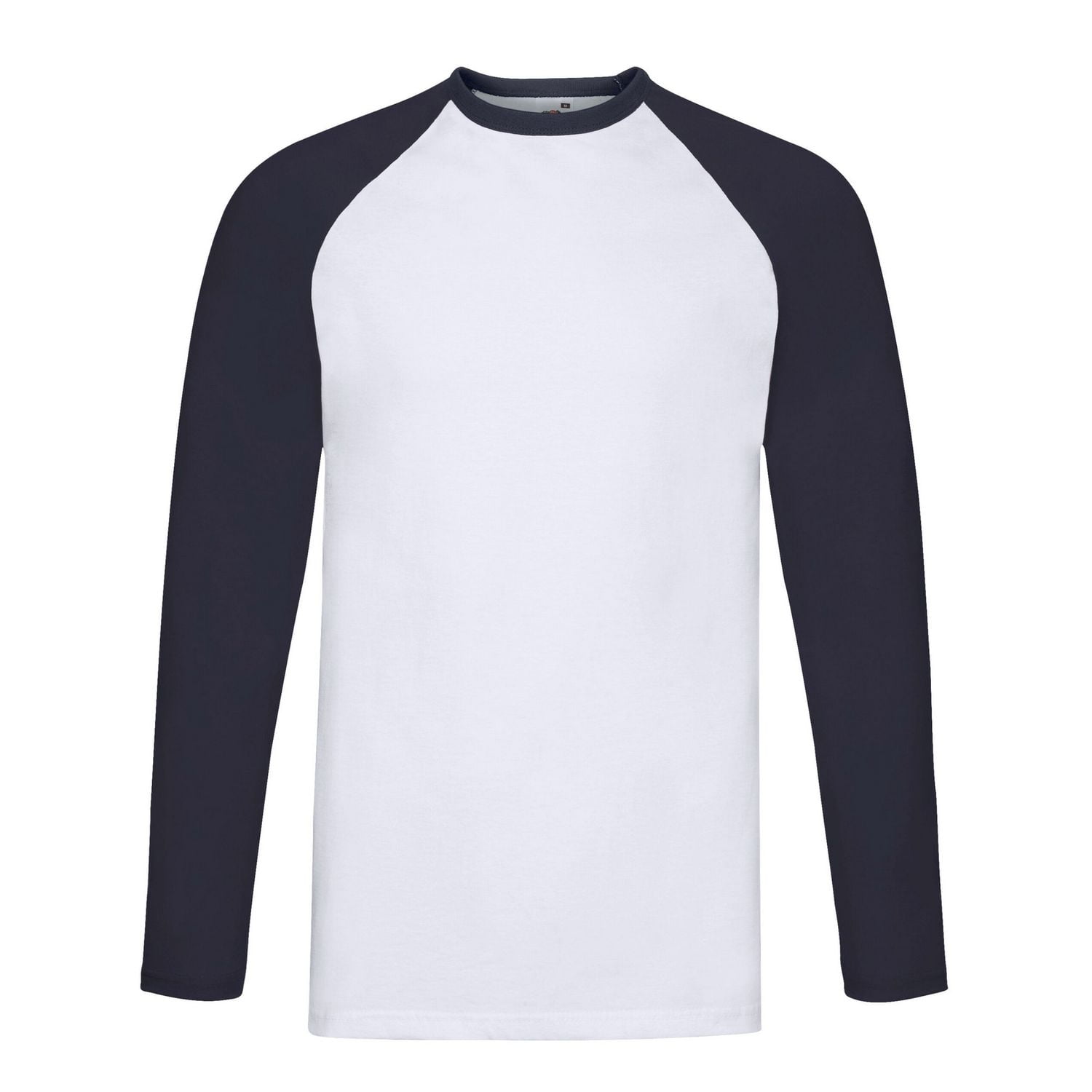 Click here for Fruit Of The Loom Mens Contrast Long-Sleeved Baseb... prices