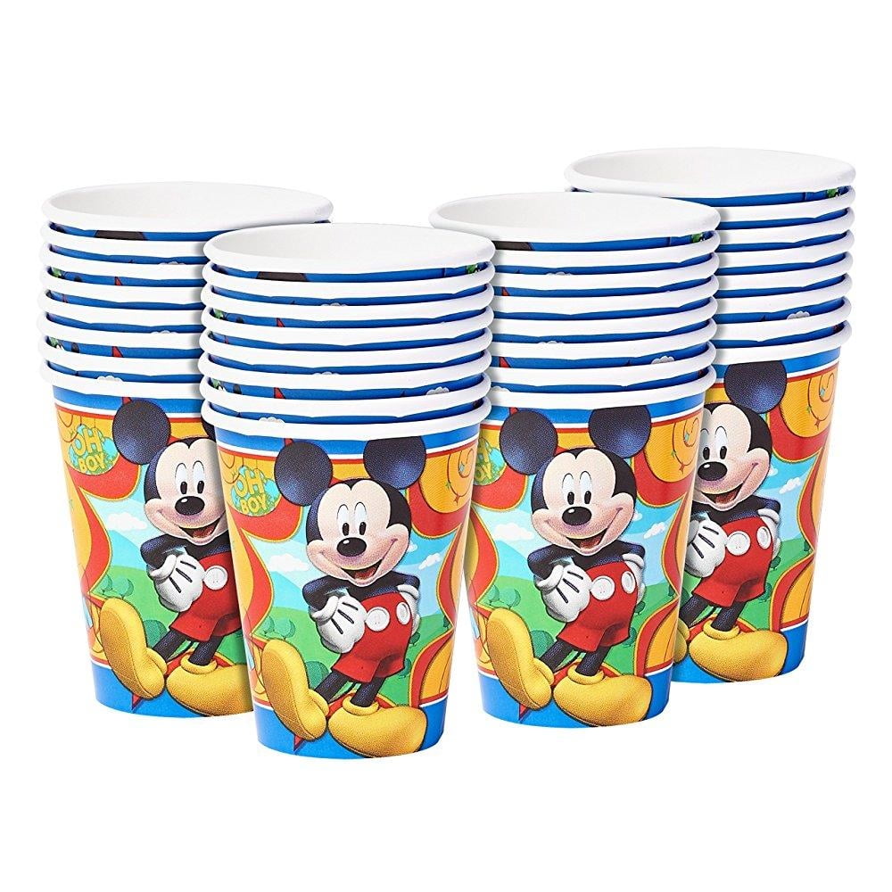 American Greetings Mickey Mouse Paper Cups 32 Count, 9 oz - Walmart.com