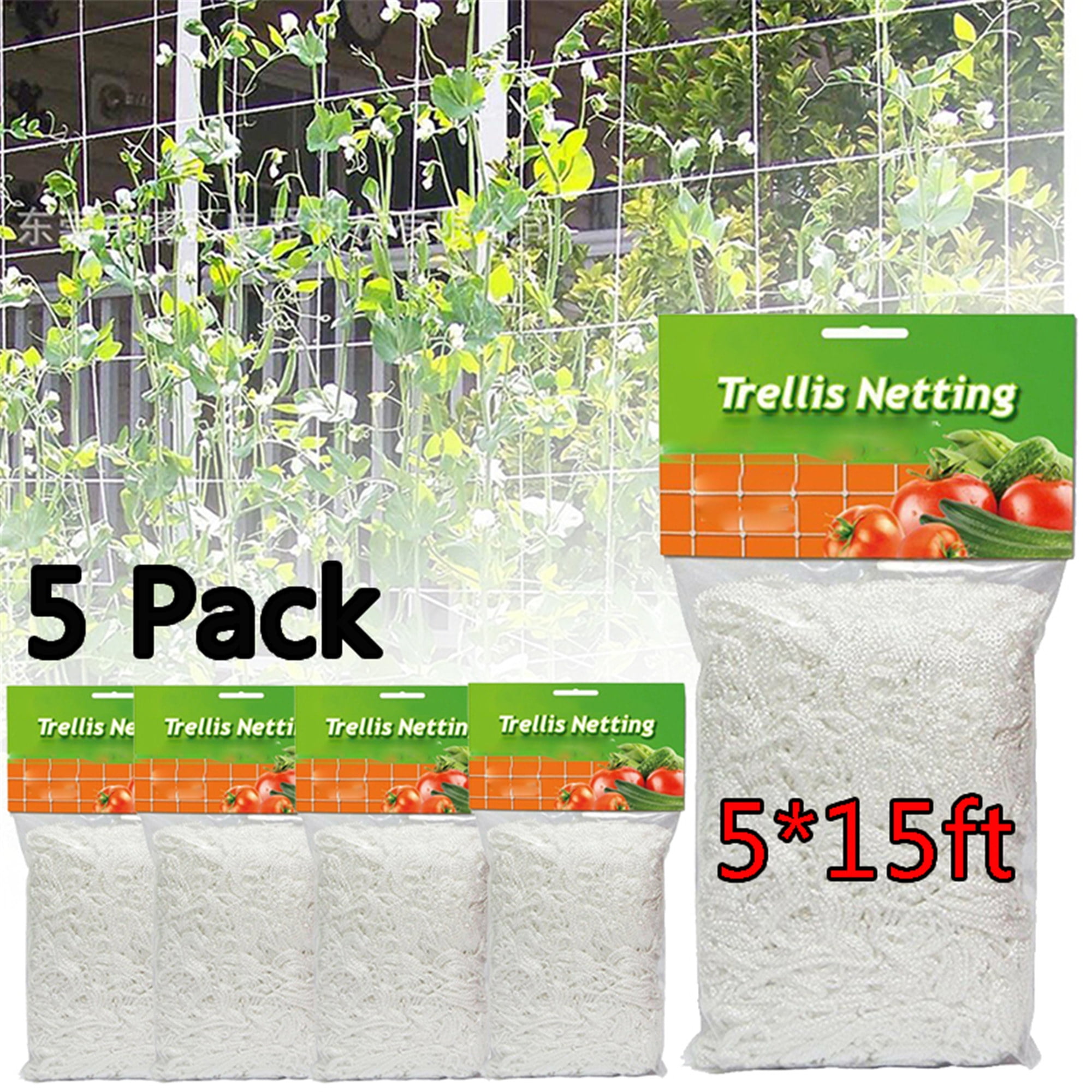 Plastic Garden Trellis Netting | Fasci Garden