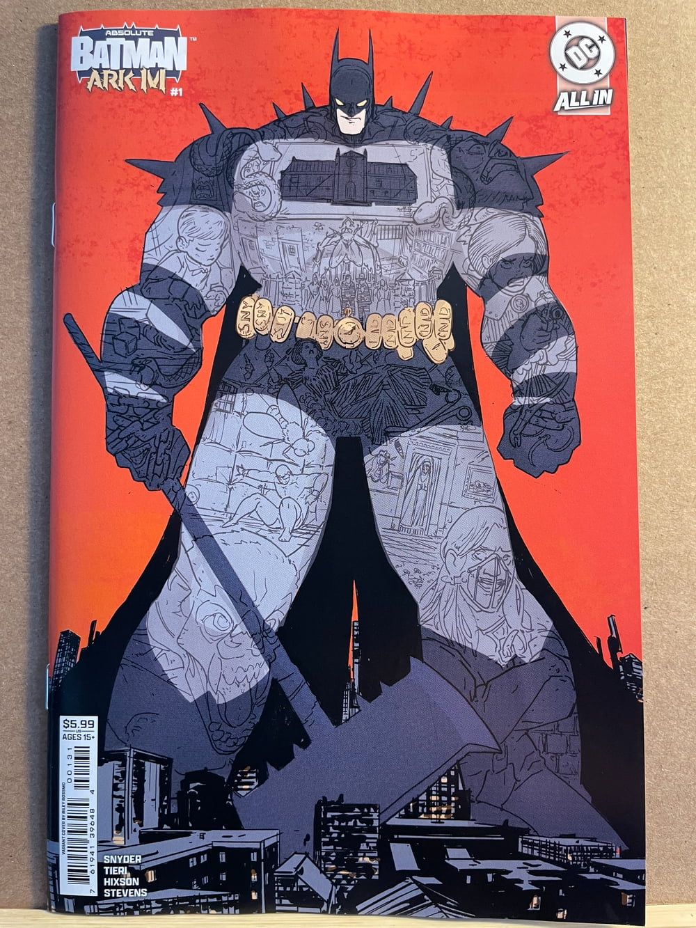 Absolute Batman: Ark-M #1 Comic Book - Walmart.com