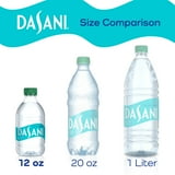 DASANI Purified Water Bottles, 12 fl oz, 8 Pack, Crisp Refreshing ...