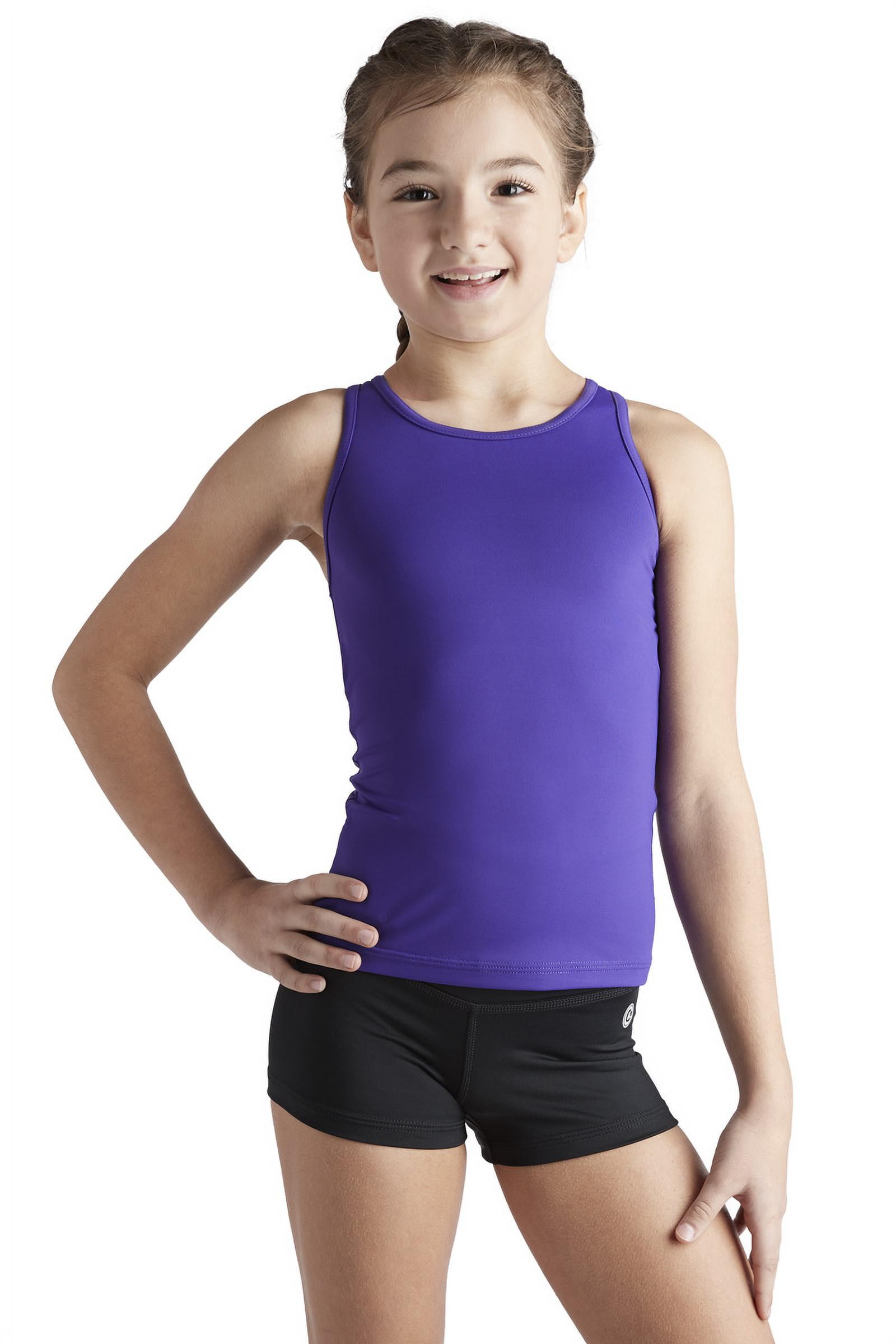 Liakada Dancewear Girls Racerback Tank Top