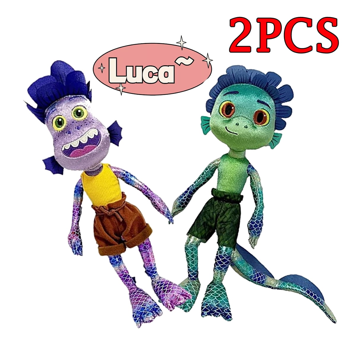 2PCS 45cm Cartoon Luca Albert Plush Toy for Children Christmas Gift ...