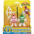 Imaginext Power Rangers Green Ranger & Pink Ranger - Walmart.com