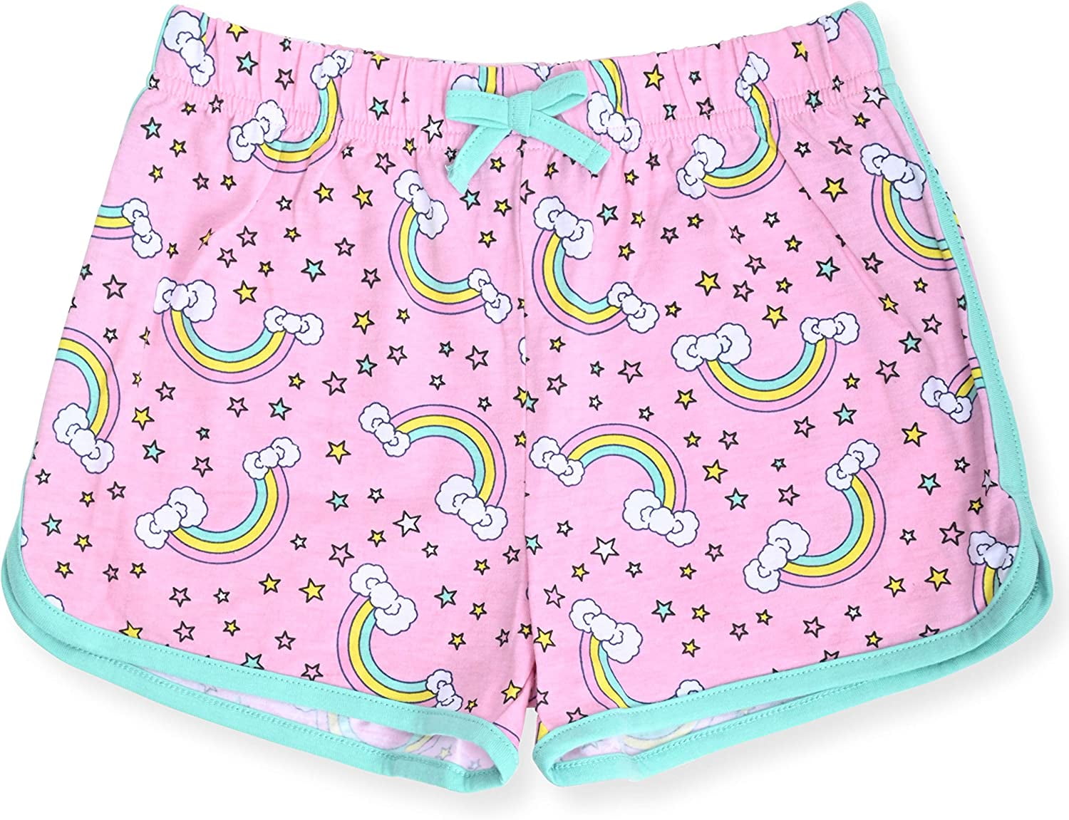 Hello Kitty Girls 2-Piece Fashion Tee Shirt and Active Short Set with ...