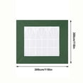 Canopy Sidewalls for Pop Up Canopy UV Protection Waterproof 118x118inch ...