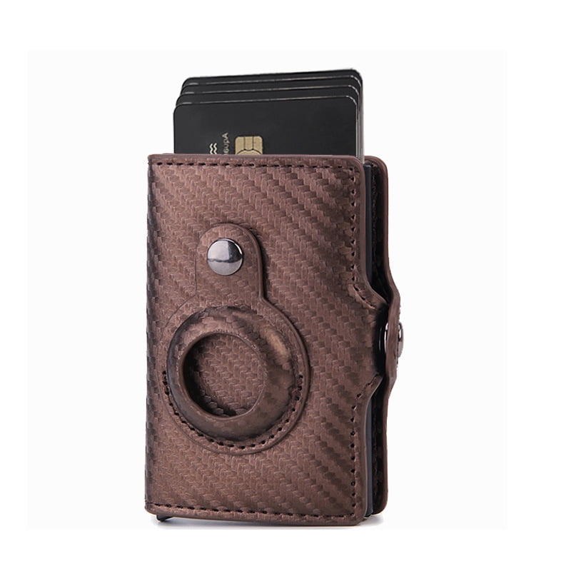 Ofocase Air Tag Wallet for Men, Anti-Lost Slim Leather Wallet with ...