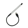 US2-4Pc Portable 10 LED USB Light Flexible Lamp for Reading Notebook ...